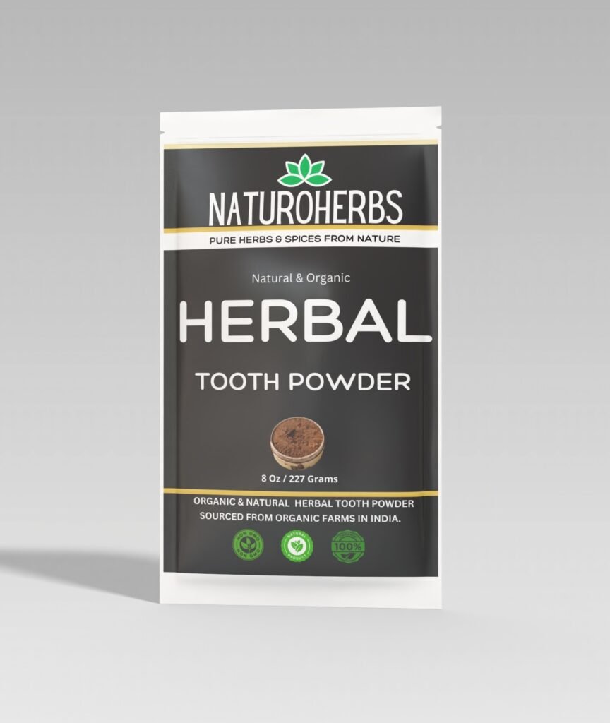Herbal Tooth Powder - 100 g (3.5 oz) - Naturoherbs