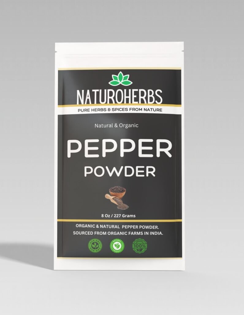 Kali Mirch Powder | Black Pepper Powder | Piper Nigrum | Filfil Siyah ...