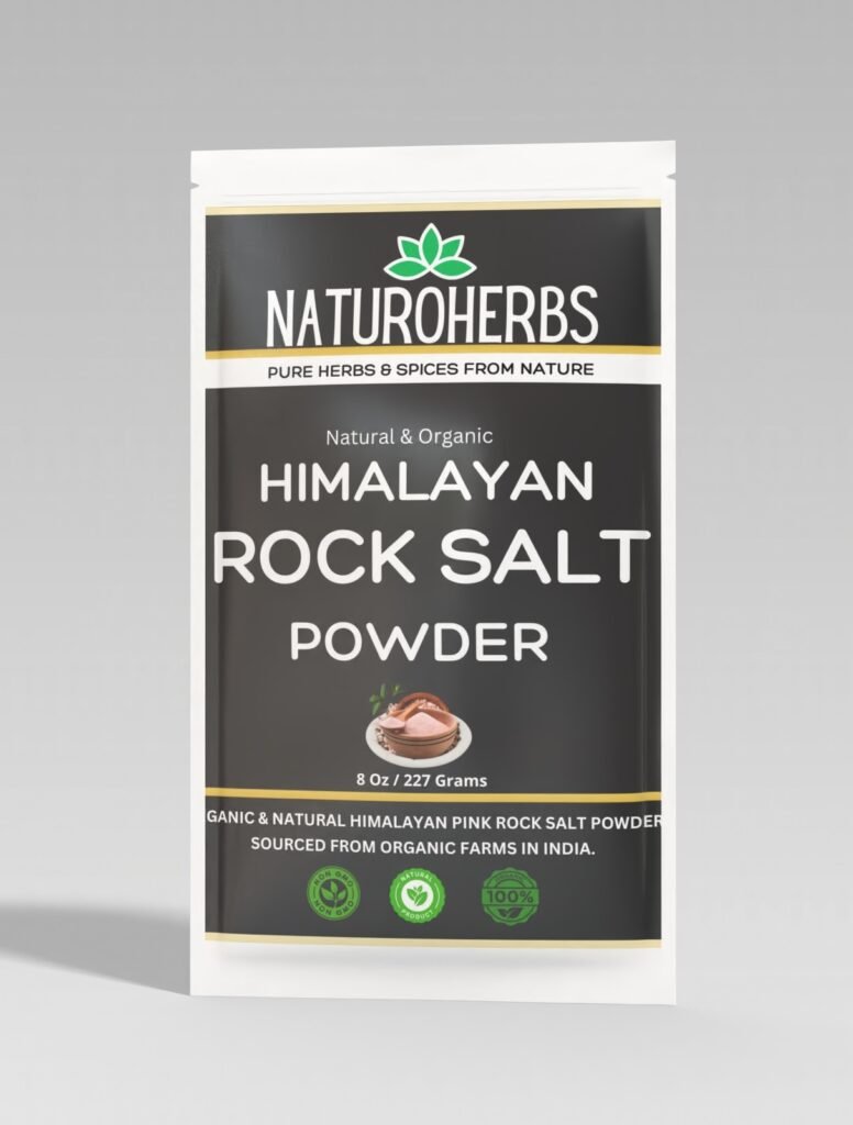 Pink Himalayan Rock Salt Powder - Naturoherbs